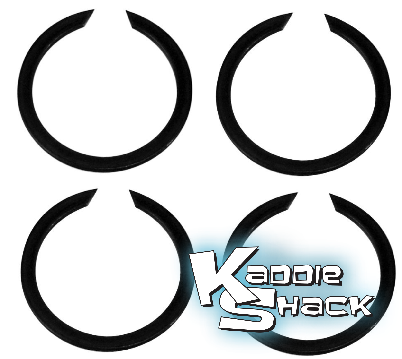 CV Joint Retaining Clip, Type 1, 2, 3, 68 & Later, Pack of 4 – Kaddie Shack