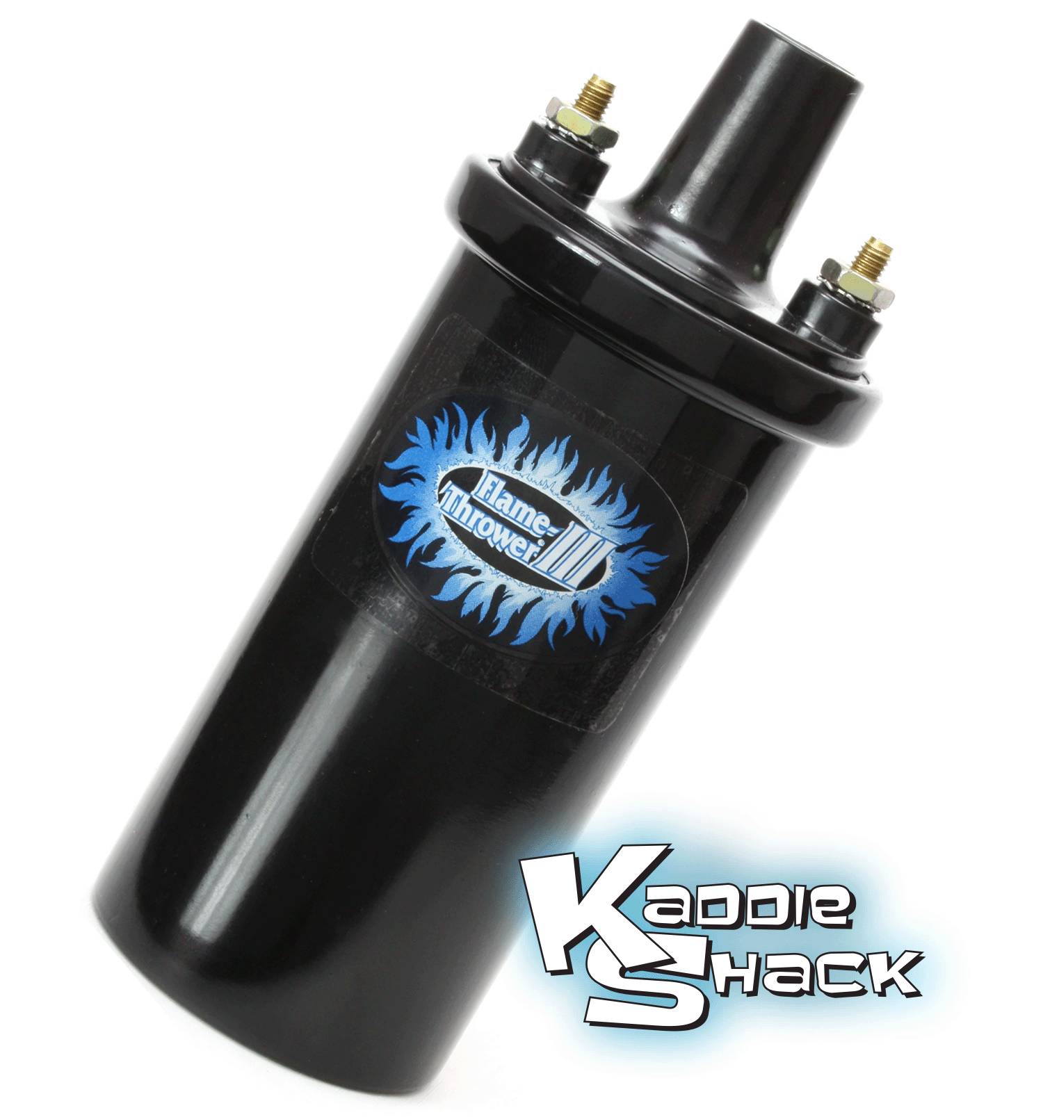 Pertronix Flame-Thrower III 0.32 ohm HIGH OUTPUT Coil, Black – Kaddie Shack