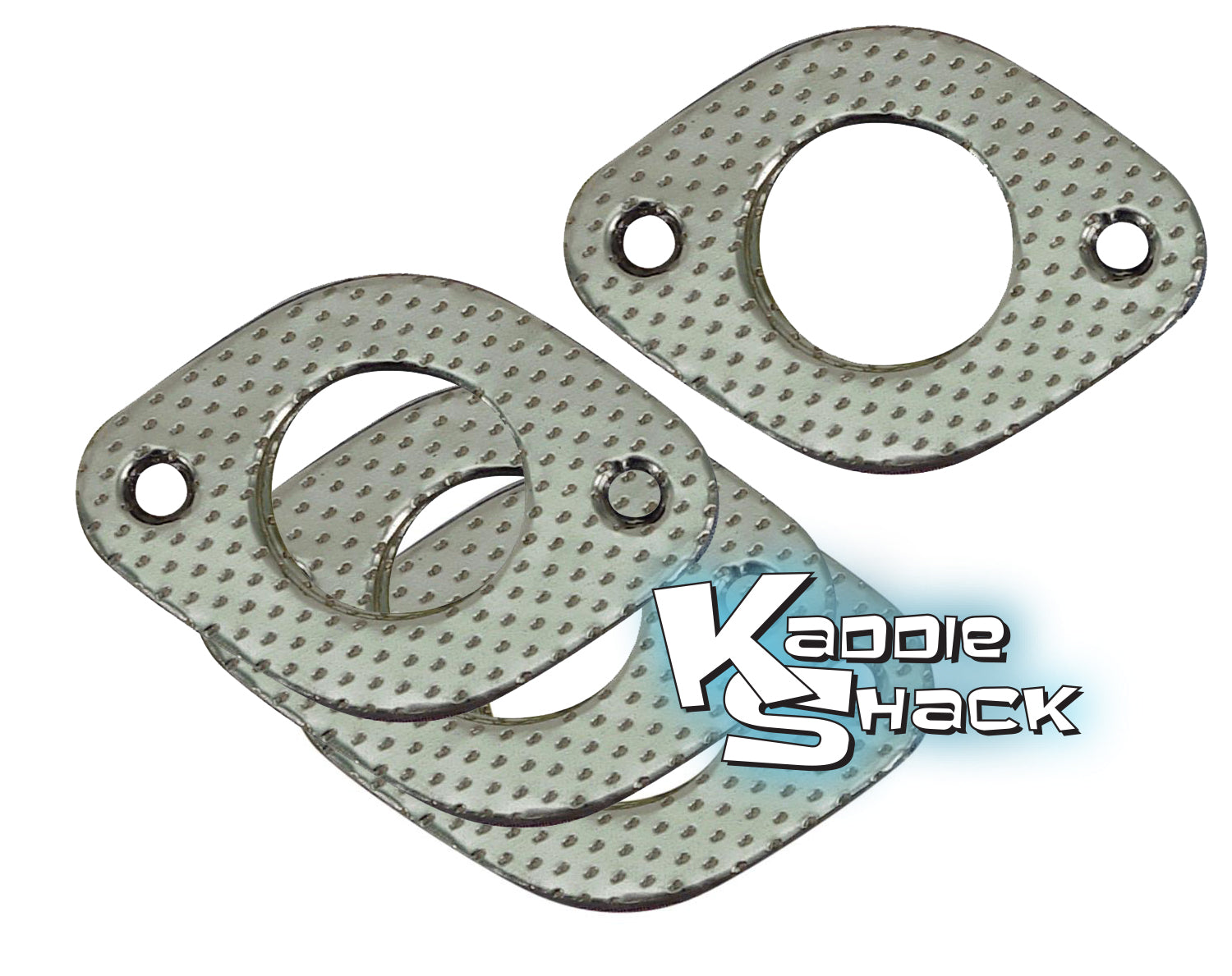 Premium Metal Reinforced 1-1/2" Exhaust Gaskets, Pack/4 – Kaddie Shack
