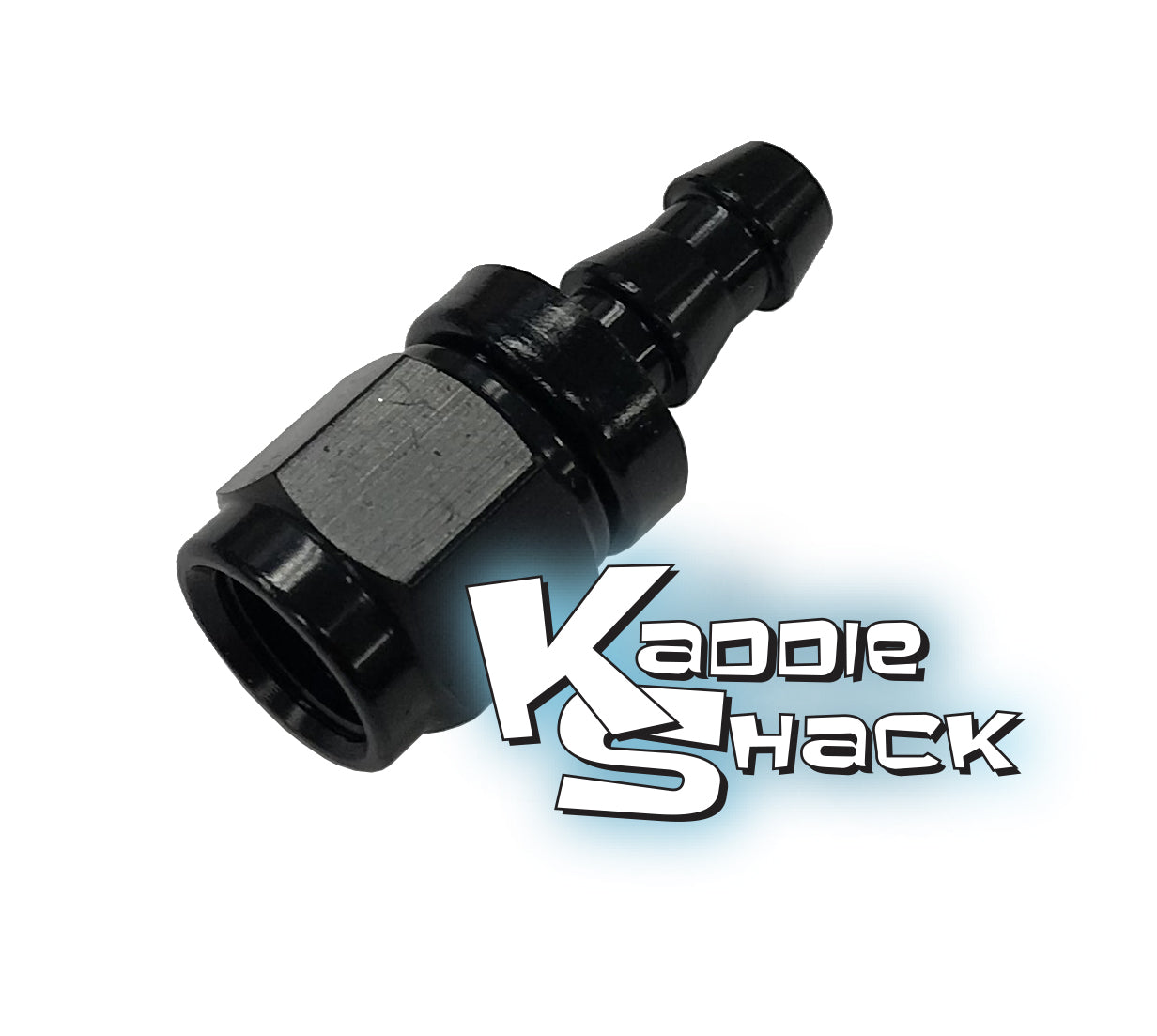 #6 Cobra™ Push-On to #6 Swivel Flare Fitting, Straight – Kaddie Shack