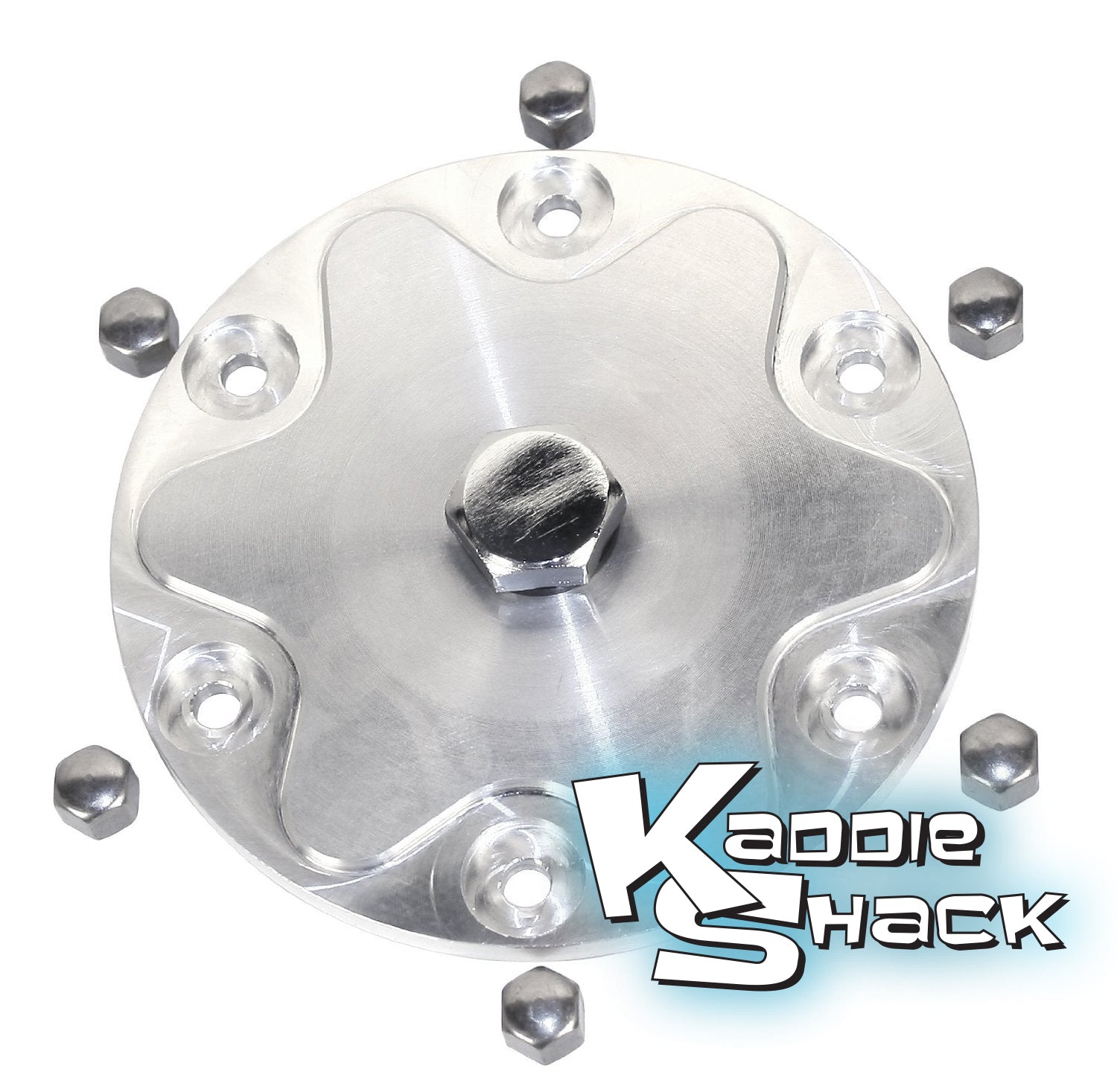 Billet Aluminum Engine Oil Drain Plate Kit with Nuts – Kaddie Shack