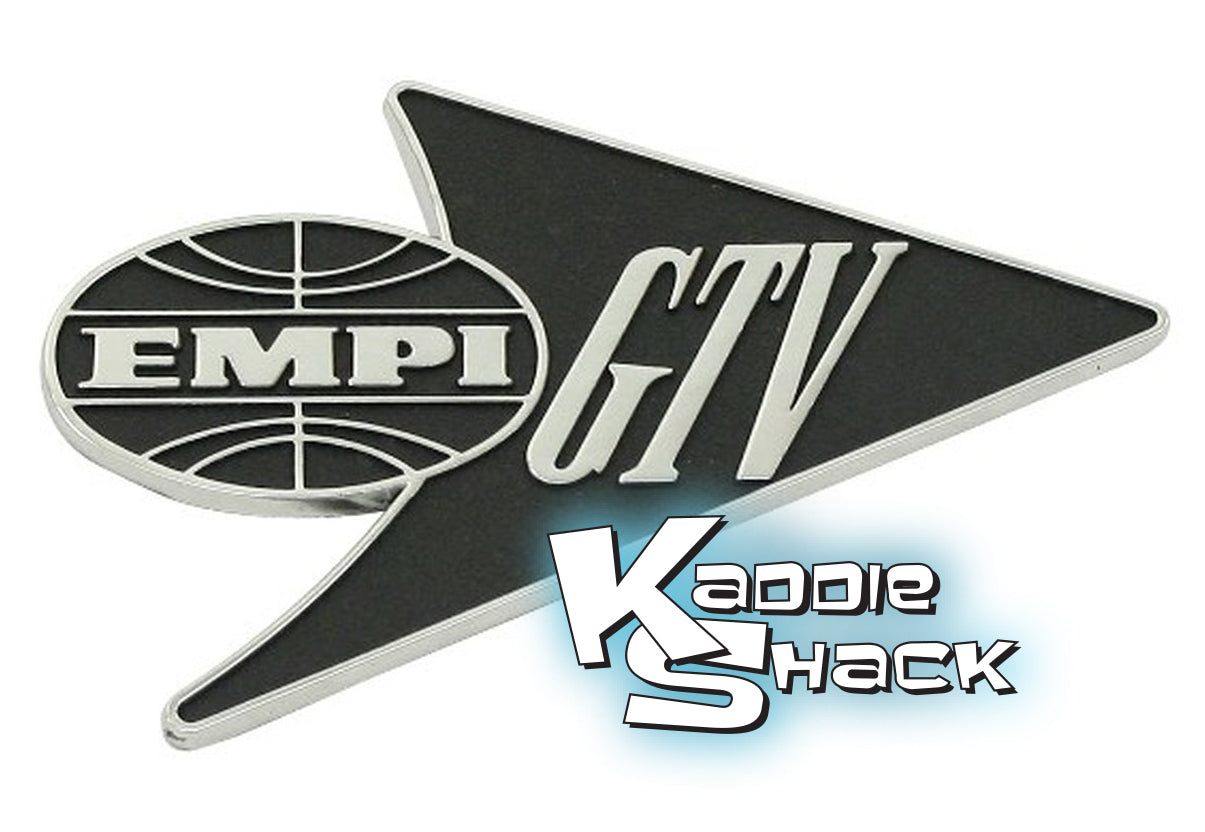 EMPI GTV Die Cast Metal Logo with Adhesive Backing – Kaddie Shack